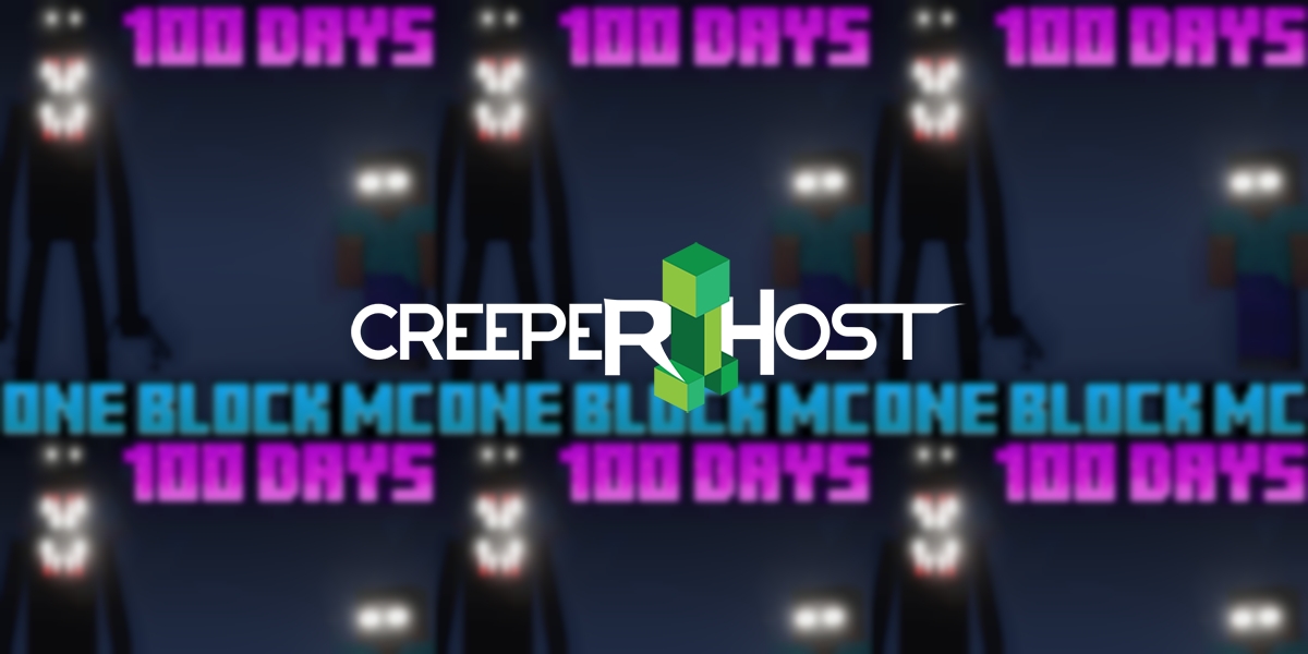 Modded Minecraft | Modpack | One Block But With Horror Entities Hosting ...