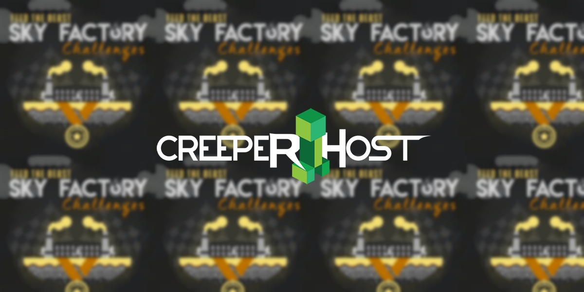 FTB SkyFactory Challenges Hosting | CreeperHost
