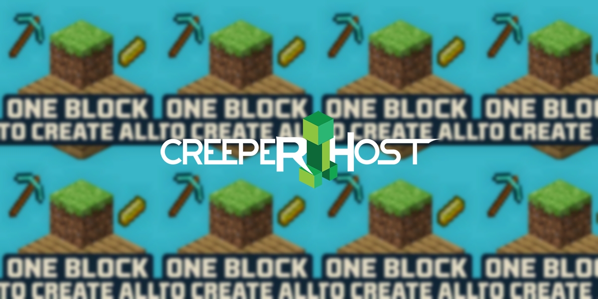 One Block to Create All Hosting | CreeperHost